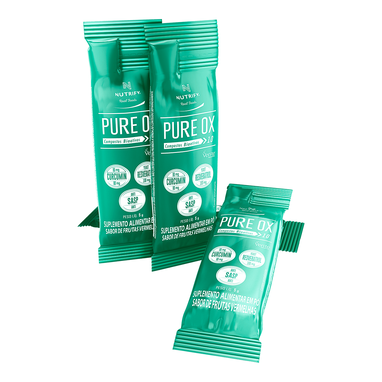 Pure Ox | Suplemento antioxidante em sachê | Nutrify - Nutrify