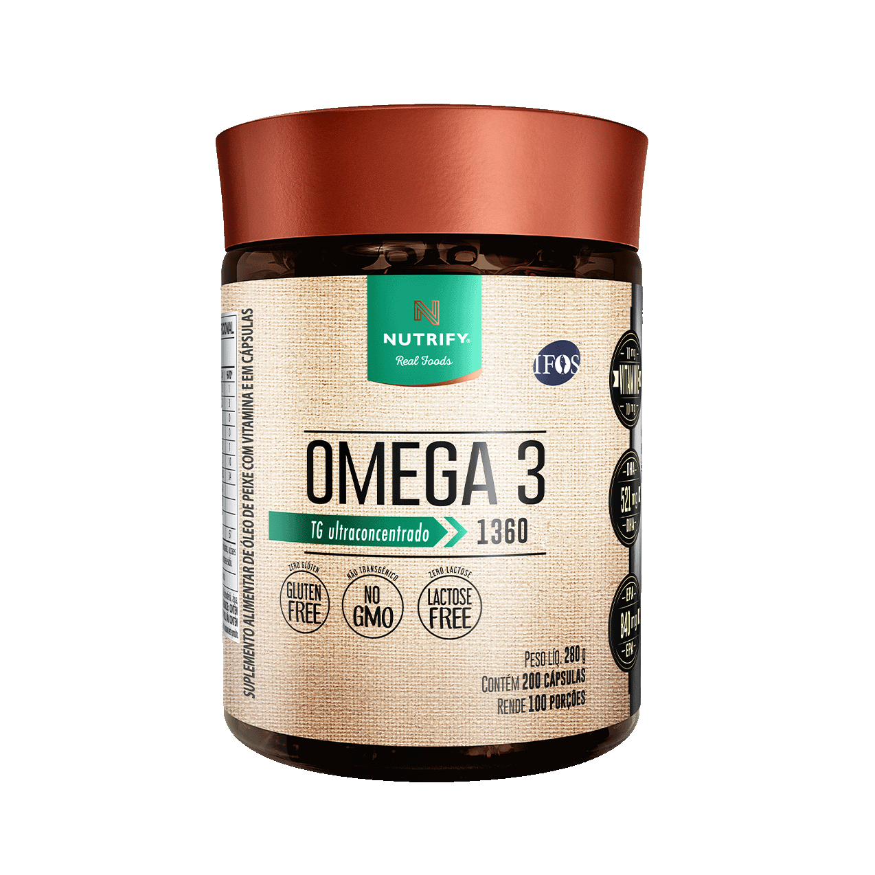 Ômega 3 em Cápsulas superconcentrada IFOS | Nutrify - Nutrify