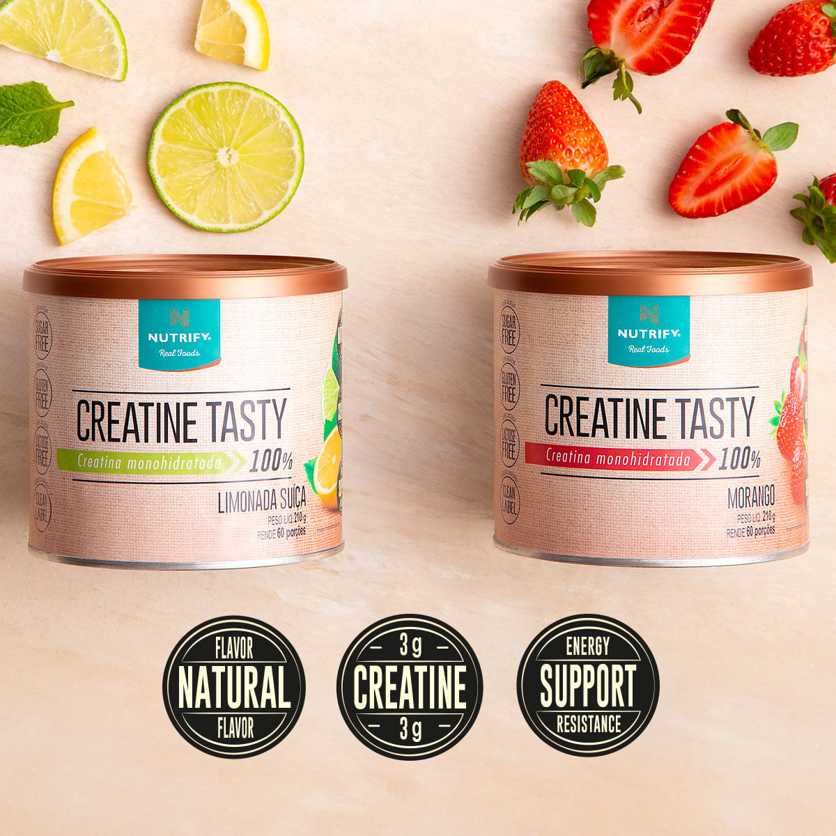 Creatina com Sabor Creatine Tasty | Nutrify - Nutrify