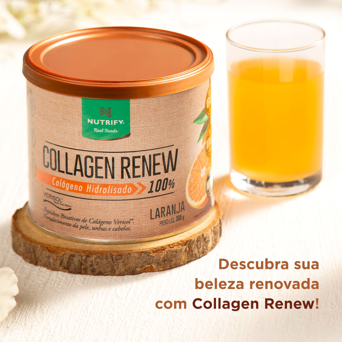 Collagen Renew - Suplemento de Colágeno em Pó | Nutrify - Nutrify