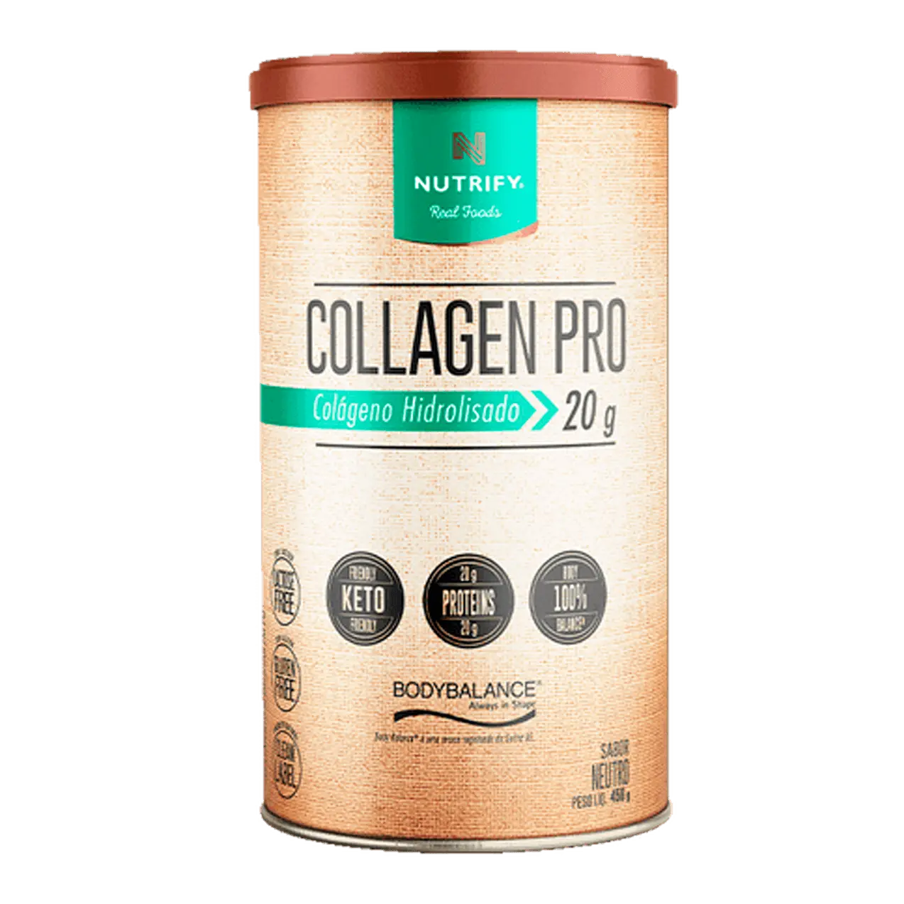 Colágeno tipo 1 Nutrify - Collagen Pro + Body Balance - Nutrify